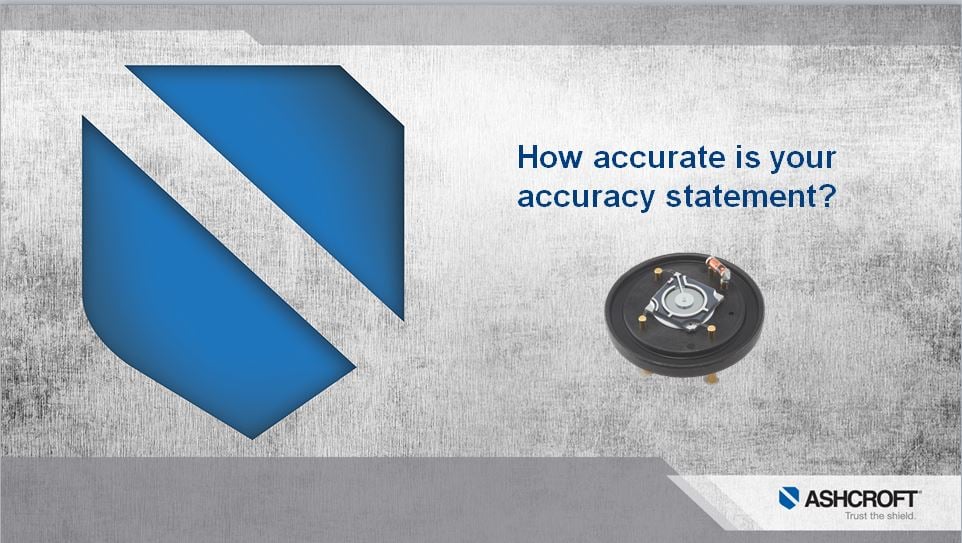 How Accurate is Your Accuracy Statement Webinar | Ashcroft