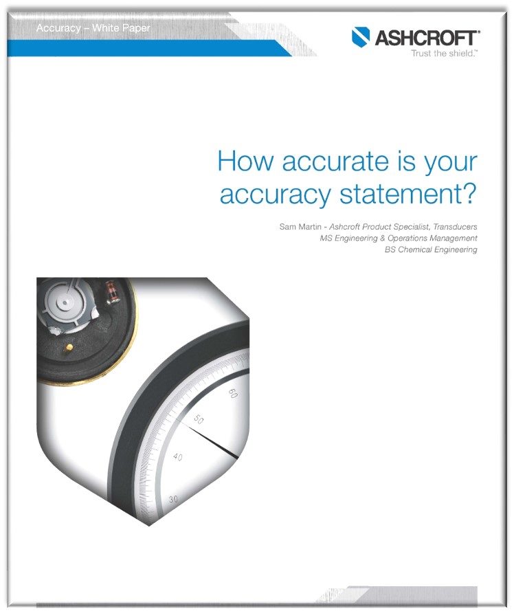 How Accurate is Your Accuracy Statement | Ashcroft
