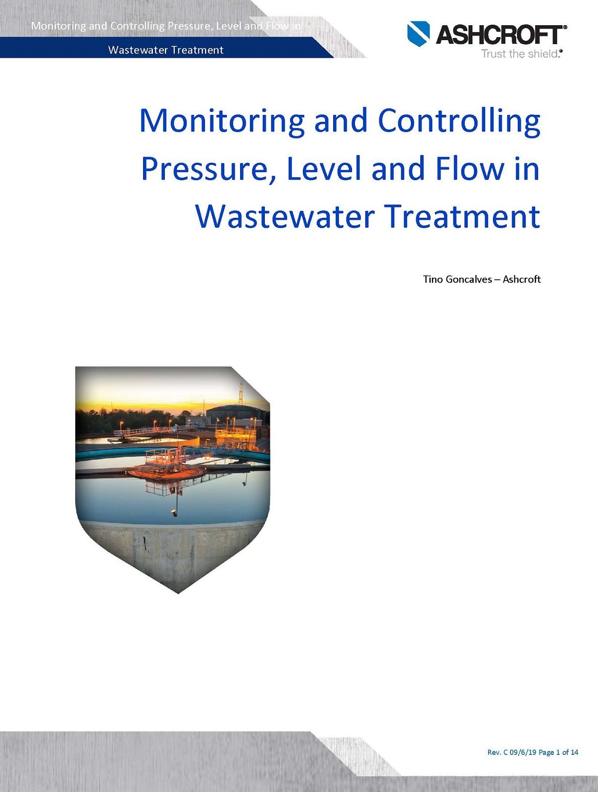 Monitoring and controlling wastewater White Paper | Ashcroft