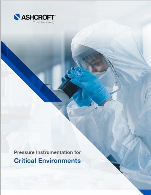 Pressure Instrumentation for Critical Environments | Ashcroft